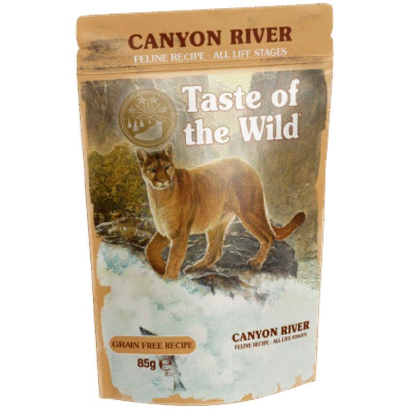 Taste of the Wild Canyon River Pouch 85gr – NovaPet