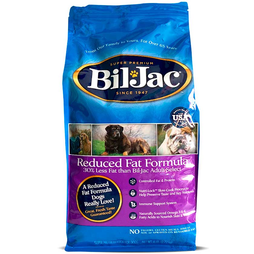 Bil Jac dog Reduced Fat formula de pollo 2.7Kg – NovaPet