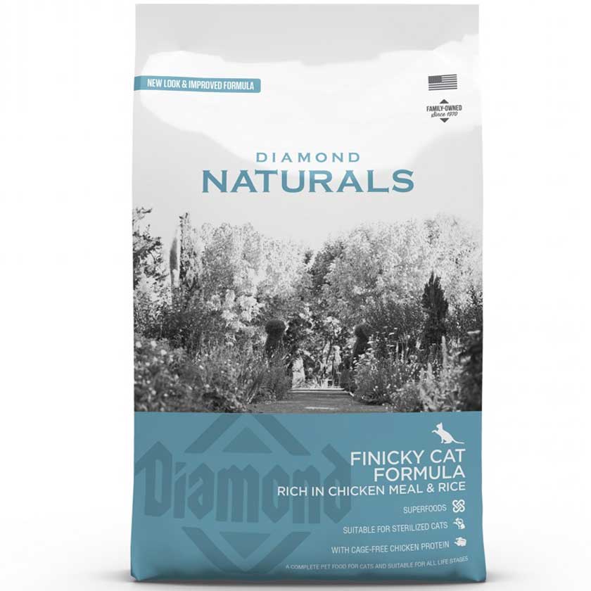Diamond Naturals Finicky Cat Chicken Rice 3kg – NovaPet