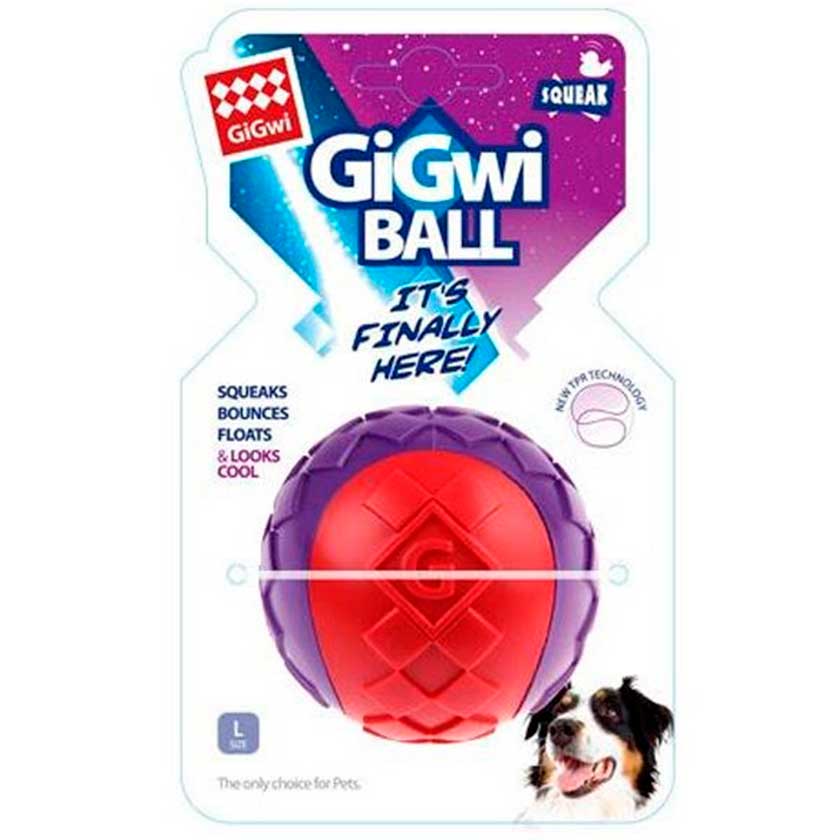 Gigwi Ball Squeaker Tamaño L – NovaPet