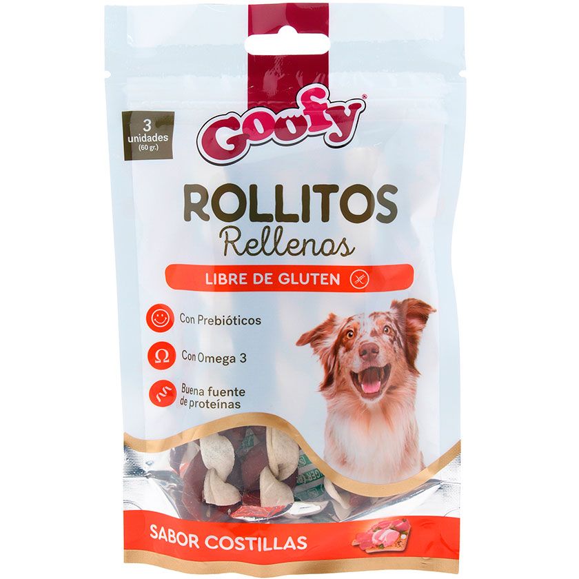 Goofy Rollitos Rellenos Raza Mediana Grande 60gr – NovaPet